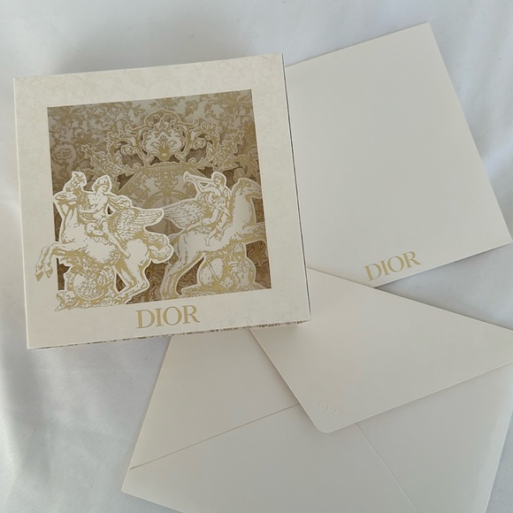 Dior | Office | Dior 3d Limited Edition Card With Envelope | Poshmark